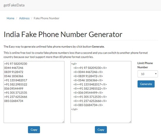 Fake Phone Number Generator | 15 Best Tools (Latest) Fake Phone Number Generator | 15 Best Tools (Latest)